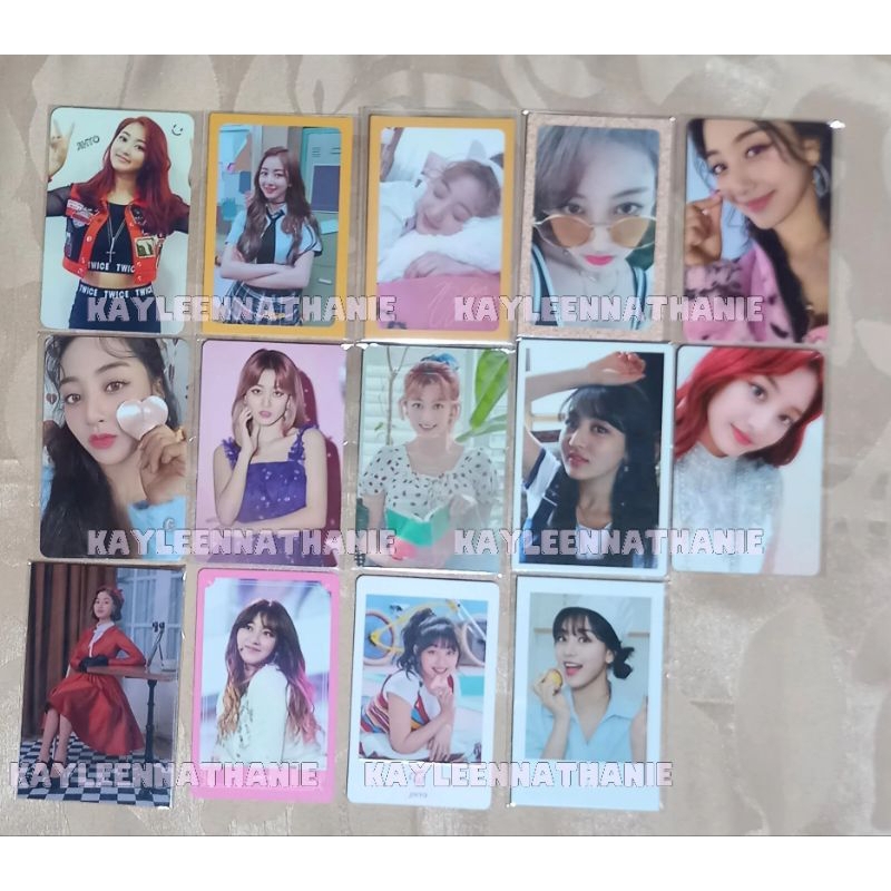 Jual Twice Jihyo Photocard WIL sign FS TSB FOL SN once monograph signal trading card polaroid ...