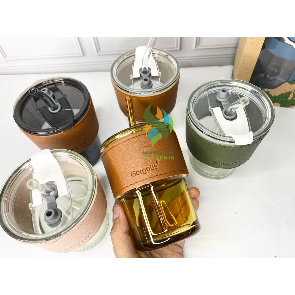 Jual Souvenir Gelas Sedotan Minum Botol Sedotan Gorgous Cup Kopi ...