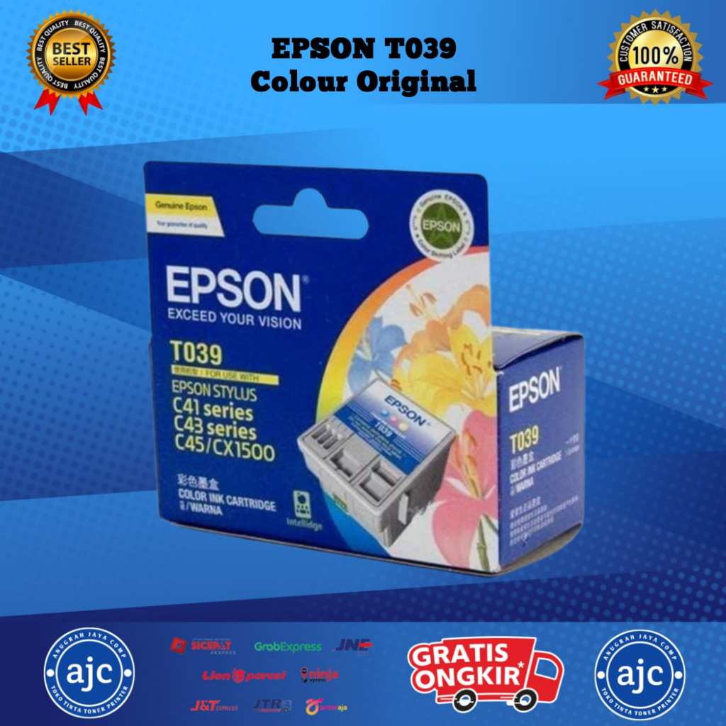 Jual Tinta Printer Epson T039 Colour Original | Shopee Indonesia