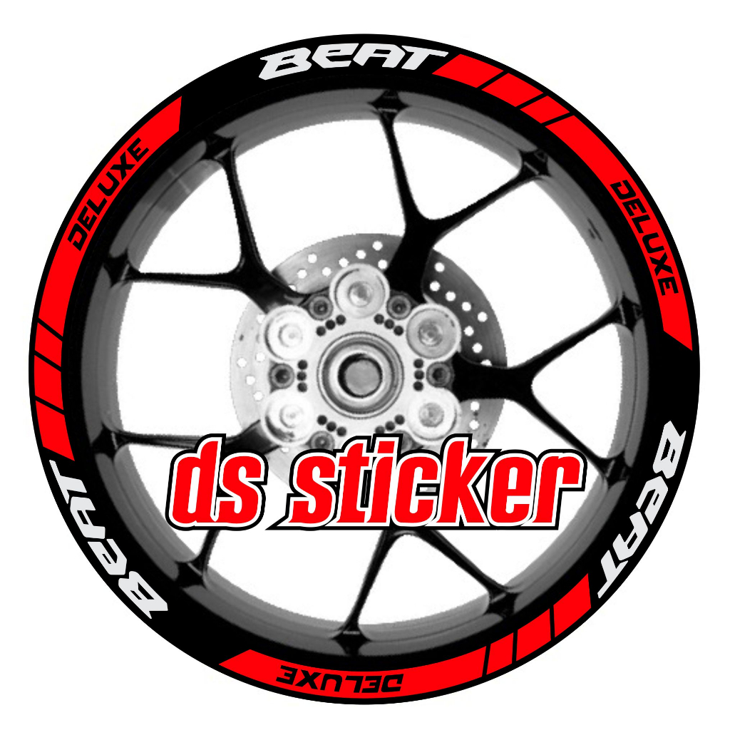 Jual stiker pelek beat deluxe stiker velg beat deluxe | Shopee Indonesia