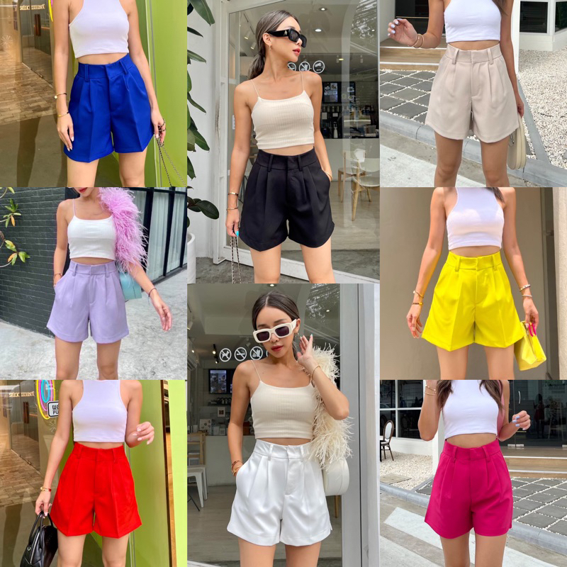 Jual [Promthong] Panel HW Short • Ready Stock‼️ Celana Pendek Import ...