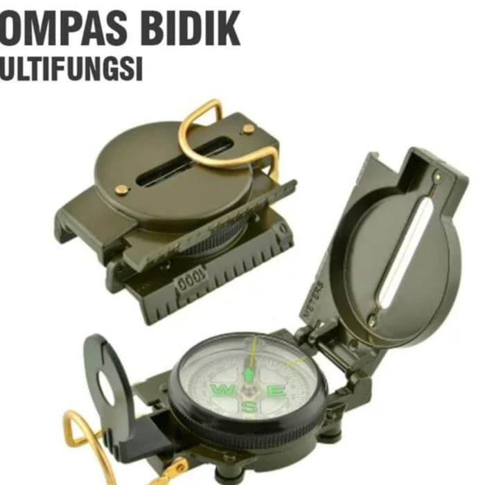 Jual Kompas Bidik /pramuka/Militer outdoor Camping Hiking | Shopee ...