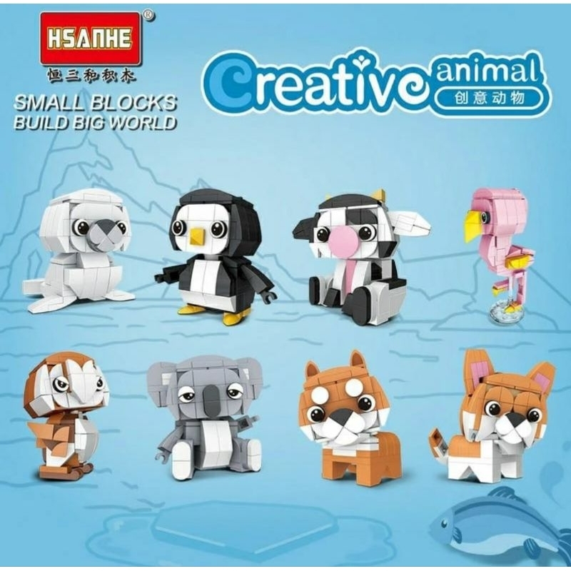 Jual 55JR BRICKS BRICK MAINAN EDUKASI NANO MICRO MAGIC MINI BLOCK BLOK ...