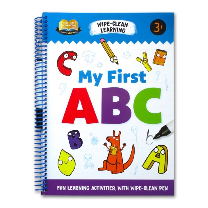 Jual Help with Homework - My First ABC Wipe-Clean Learning Book with ...