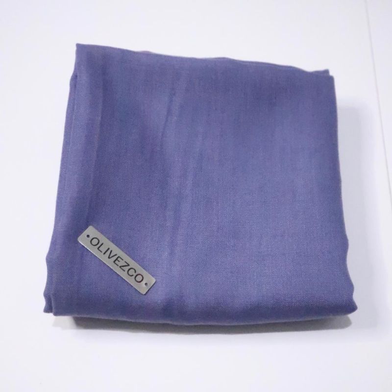 Jual Guzel Voal Denim Blue (Hijab Segi Empat Voal Paris Premium ...
