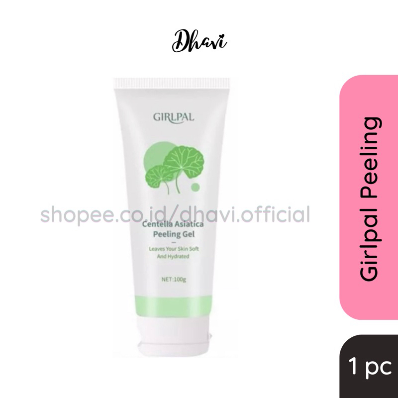 Jual GIRLPAL Centella Asiatica Peeling Gel 100g Facial Glowing Blackhead Cleaner Body ...