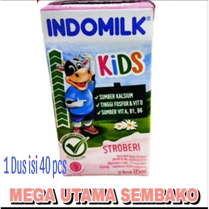 Jual Susu Uht ultra / Diamond / Ultra Mimi [ indomilk kids] uht kecil ...