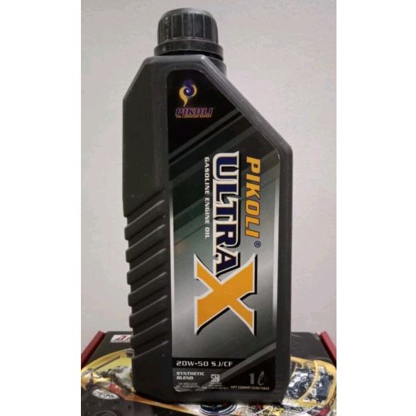 Jual Pikoli Ultra X SJ CF SAE 20W50 Ukuran 1 Liter / 1000 ML | Shopee ...