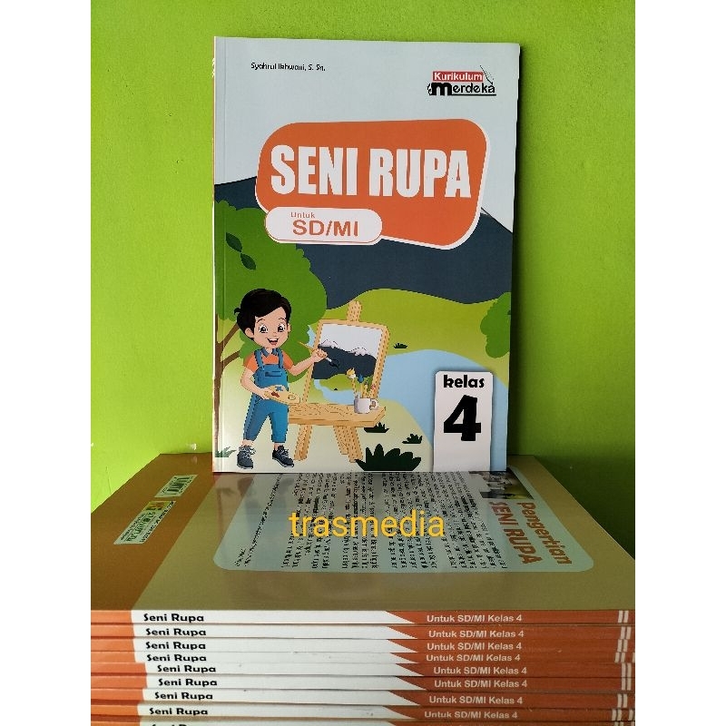 Jual Buku Seni Rupa SD Kelas 4 Kurikulum Merdeka Penerbit Wahana Karya jaya | Shopee Indonesia