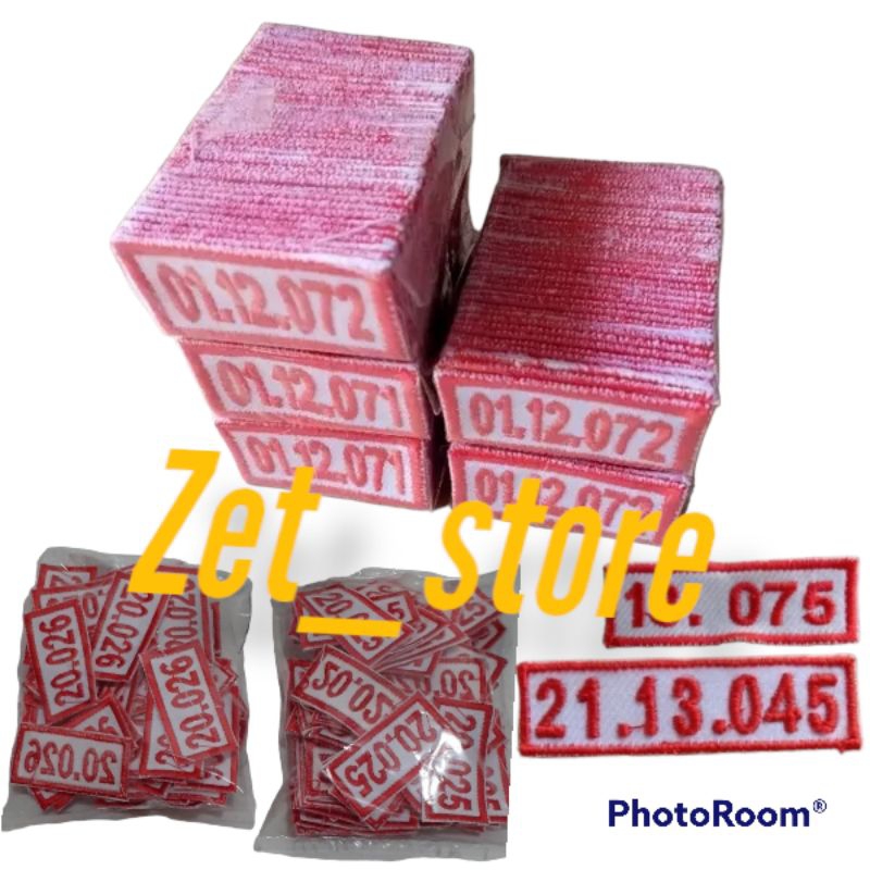 Jual GUDEP NOMOR BORDIR | Shopee Indonesia