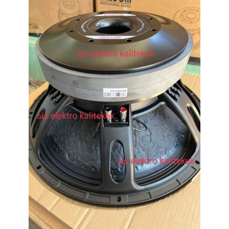 Jual Speaker 18 Inch WISDOM 18DF1500 Double Magnet | Shopee Indonesia