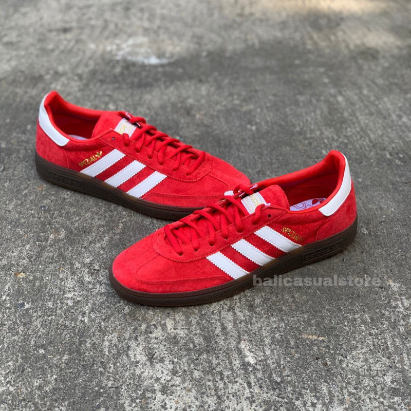 Jual Adidas Originals Handball Spezial - Red Scarlet/White | Shopee ...