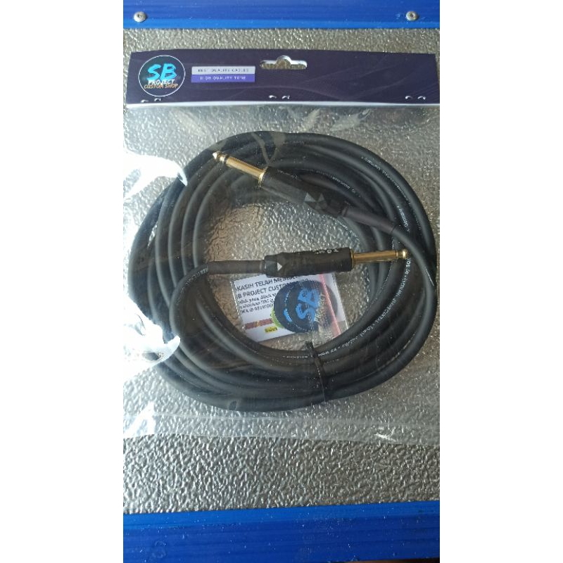 Jual Kabel Gitar 5 meter Akai lurus BG - SOMMER kabel - Akai lurus BG ...