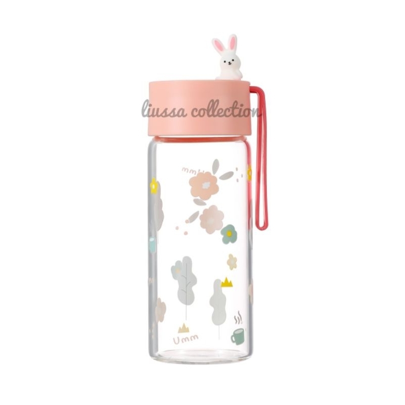 Jual Botol Miniso - Forest Series High Borosilicate Glass Bottle (300ml ...