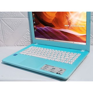 Jual Laptop Asus X441N Aqua Blue RAM 4GB SSD 256 GB Display 14 inc ...