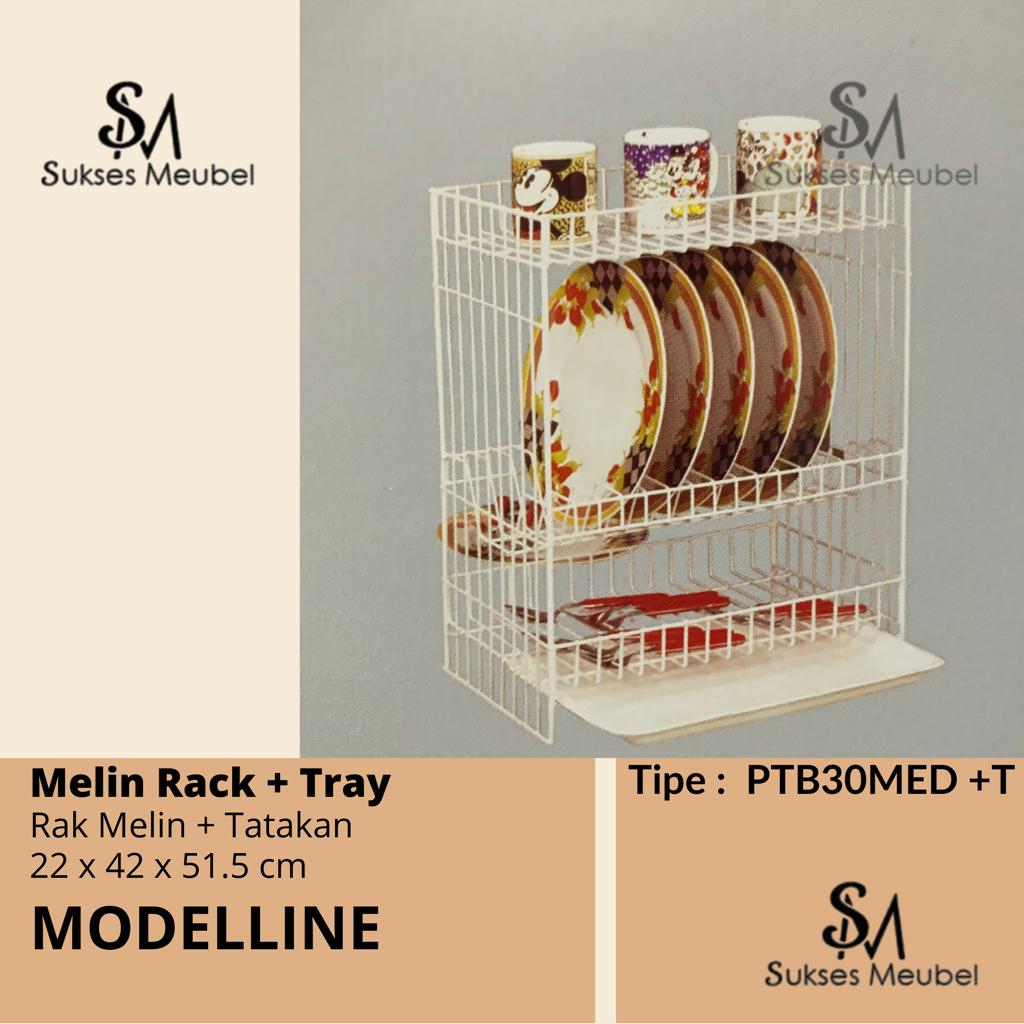 Jual PTB30MED+T - MELIN RACK + TRAY MODELLINE / RAK PIRING MODELLINE ...