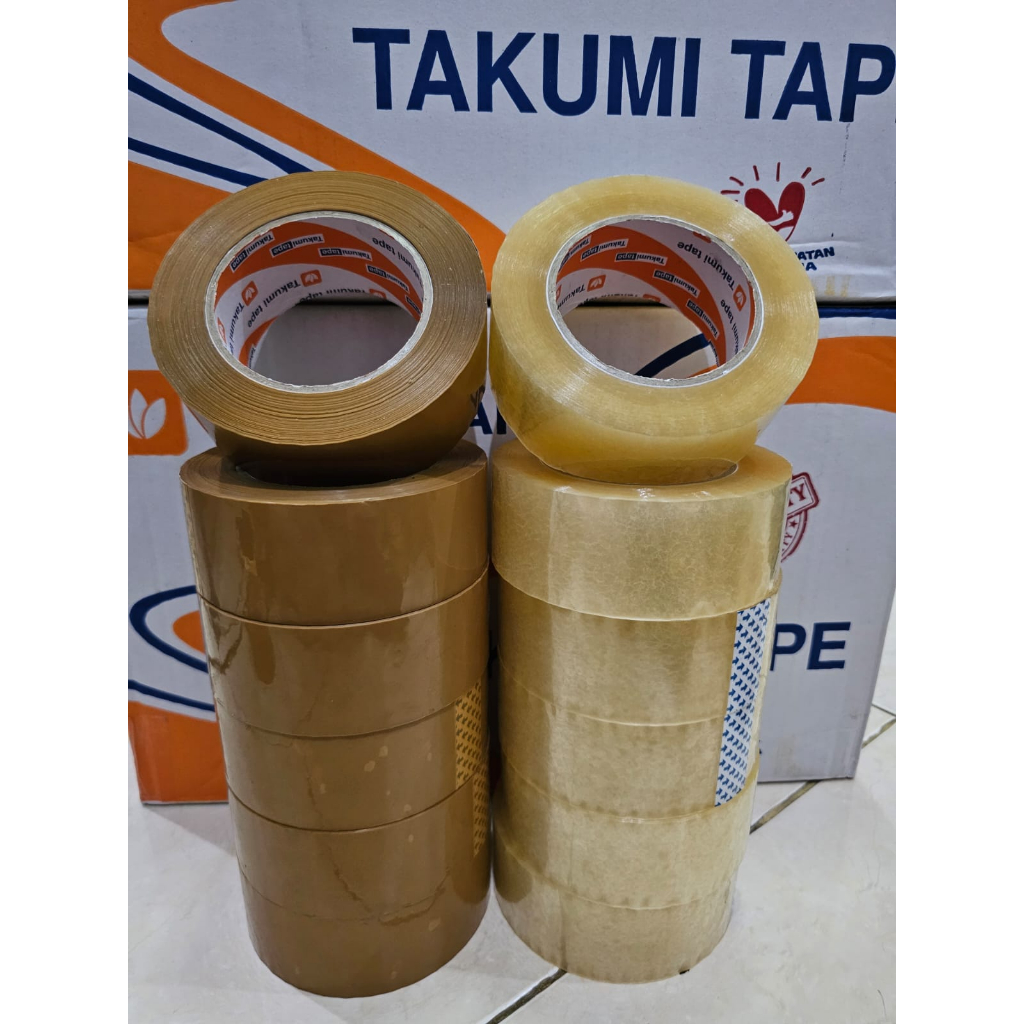 Jual LAKBAN 2 INCH x 200 YARD / LAKBAN 45mm 200YARD 2INCH / KUALITAS ...