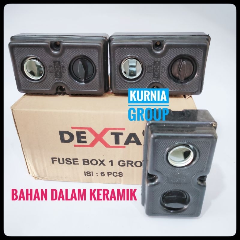 Jual DEXTA Fuse Box Sekring DX-901 Kotak Listrik Rumah 1 Grup Inbow ...