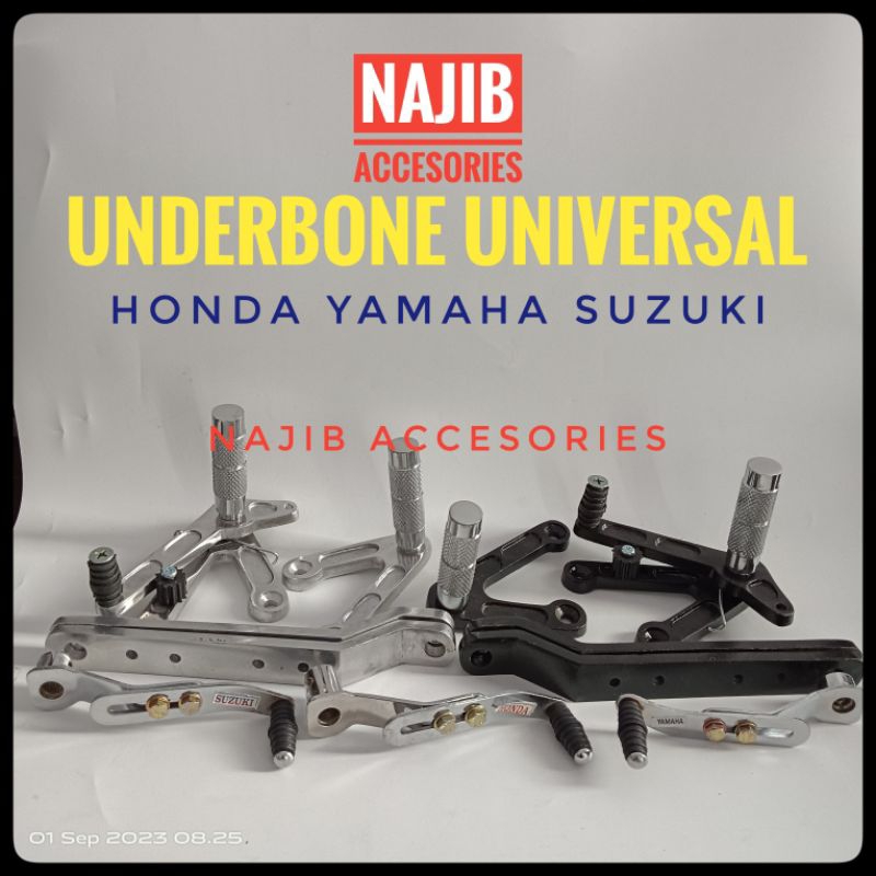 Jual Underbone Universal underbon footstep underbon set perseneling ...
