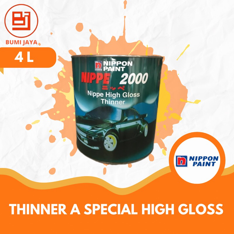 Jual Thinner A Special Hi Gloss Nippon Paint 4Ltr | Shopee Indonesia