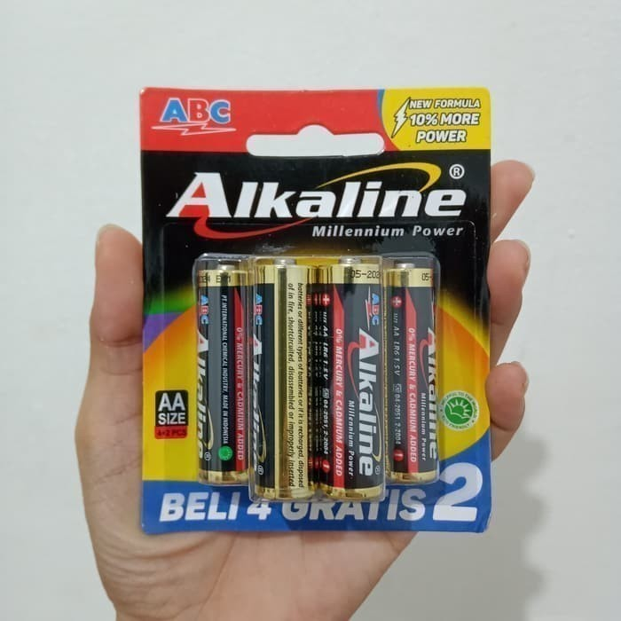 Jual ABC Alkaline Millenium Power AA/AAA Batu Baterai Alkaline | Shopee ...