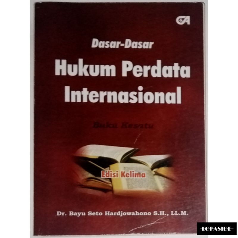 Jual Buku Dasar-Dasar Hukum Perdata Internasional - Bayu Seto (Edisi Kelima) | Shopee Indonesia