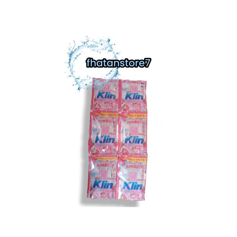 Jual Jual Murah 12 pcs So Klin Liquid Sachet 1.000 | Japanese Sakura & Strawberry Beli 12 Gratis ...