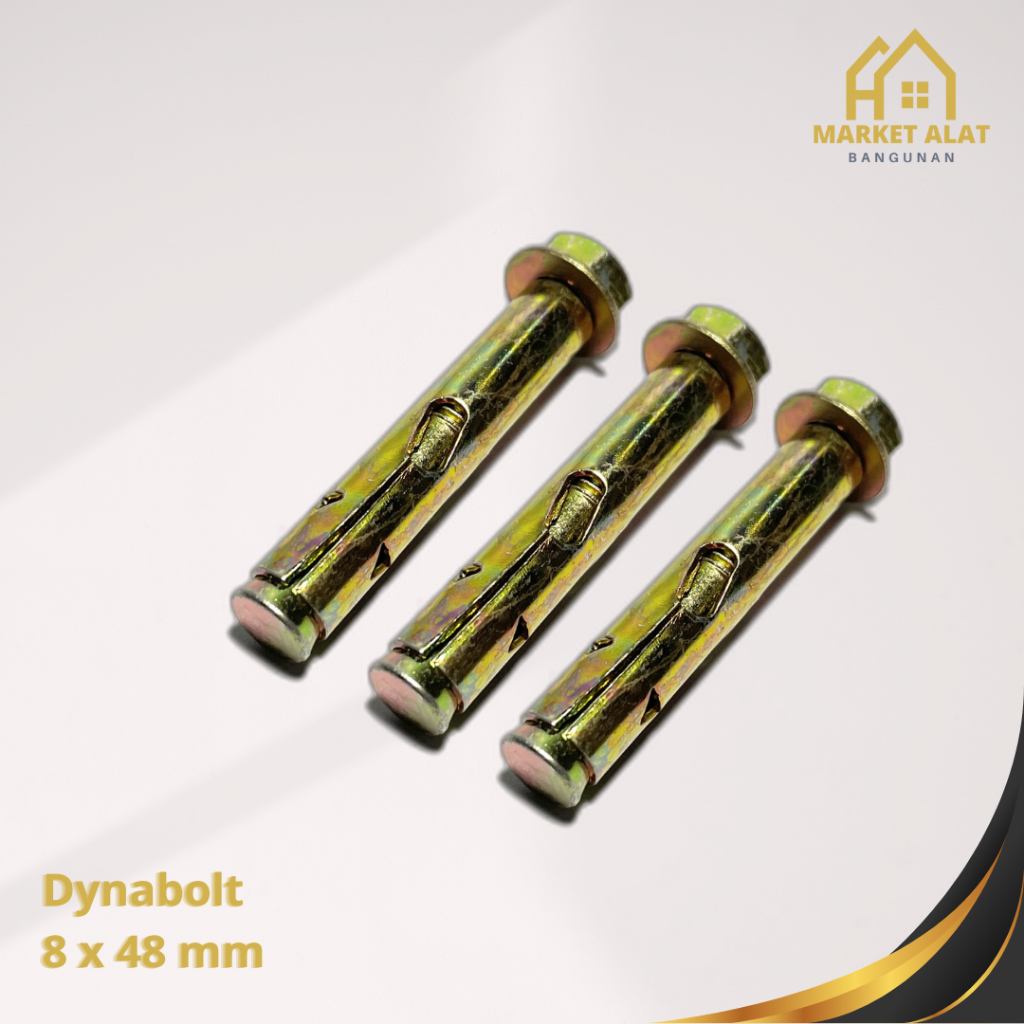 Jual Dynabolt 8 x 48 mm / Dinabolt 8mm x 48mm / Baut Tanam Tembok ...