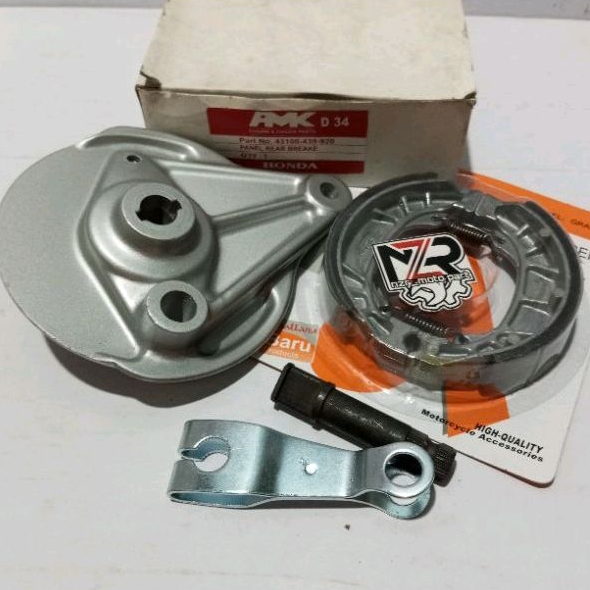 Jual PANEL REM TROMOL BELAKANG HONDA//TUTUP TROMOL SET KAMPAS REM ...