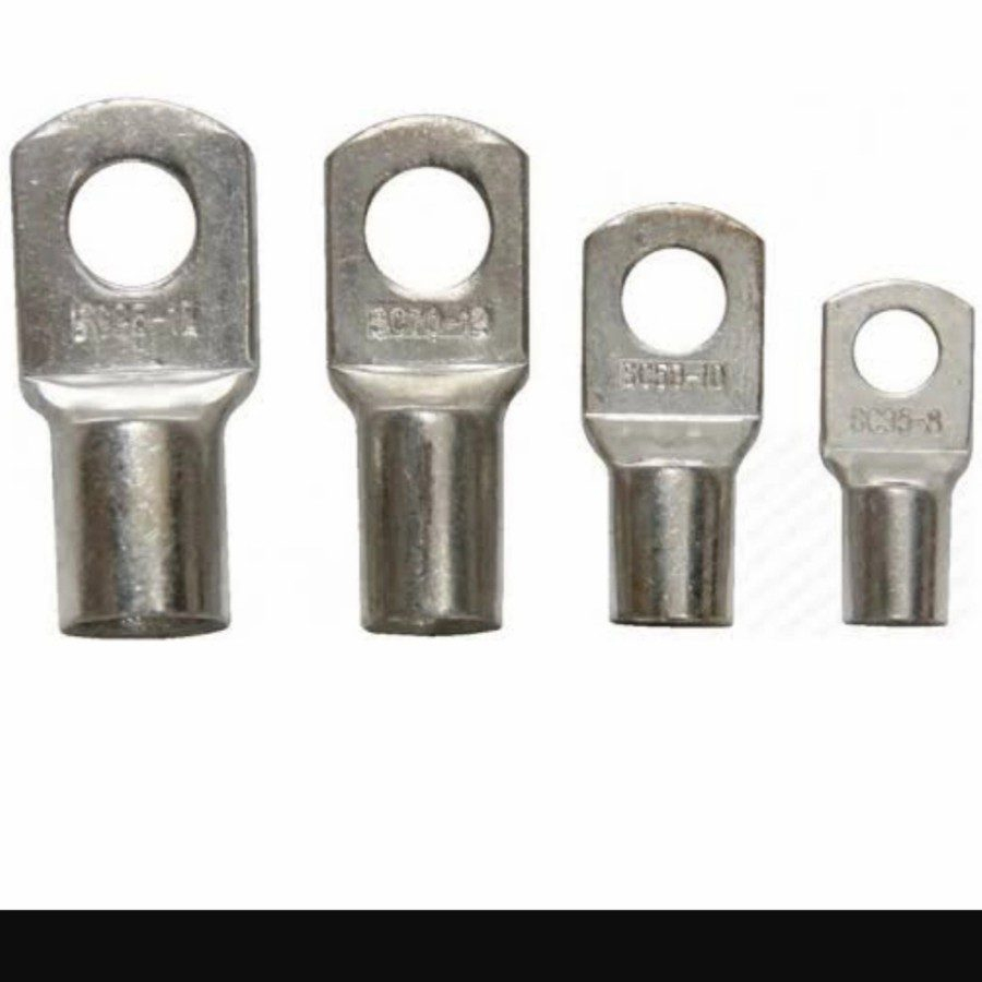 Jual Skun Kabel Tembaga Ukuran 10mm -35mm Lubang Baut 8mm Harga Per Pcs | Shopee Indonesia