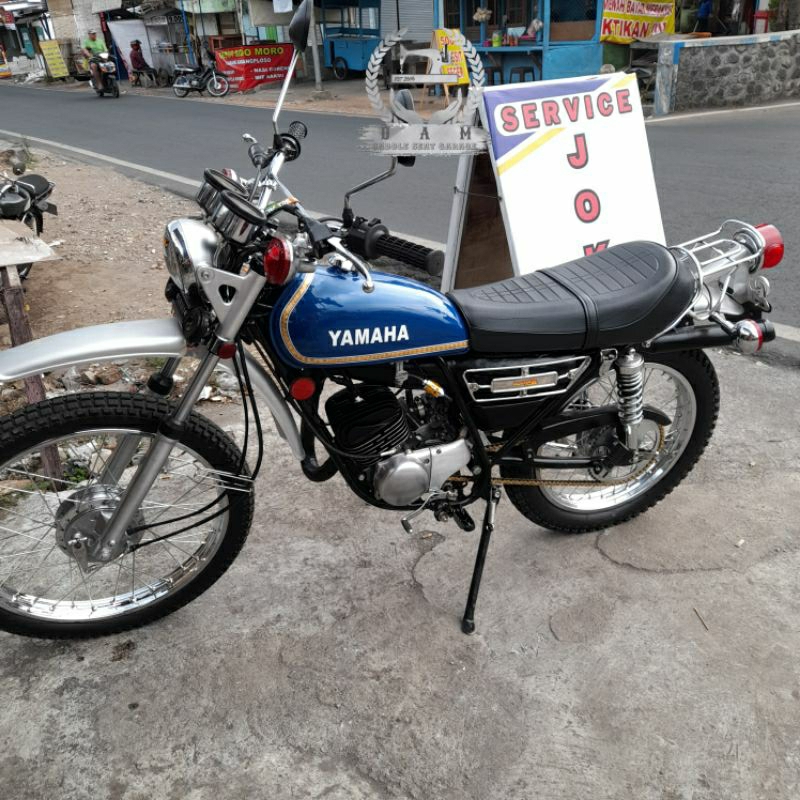 Jual Seat Comp Jok Sadel/ Jok Sadel Standart dan Custom - Yamaha DT 100 Enduro | Shopee Indonesia