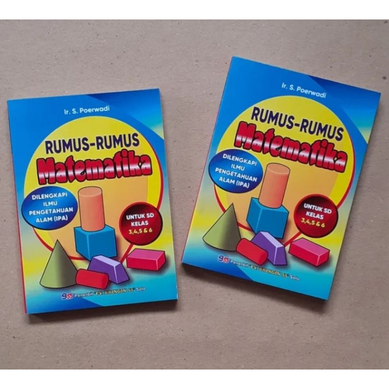Jual Buku Rumus Rumus Matematika dilengkapi ilmu pengetahuan alam (IPA ...