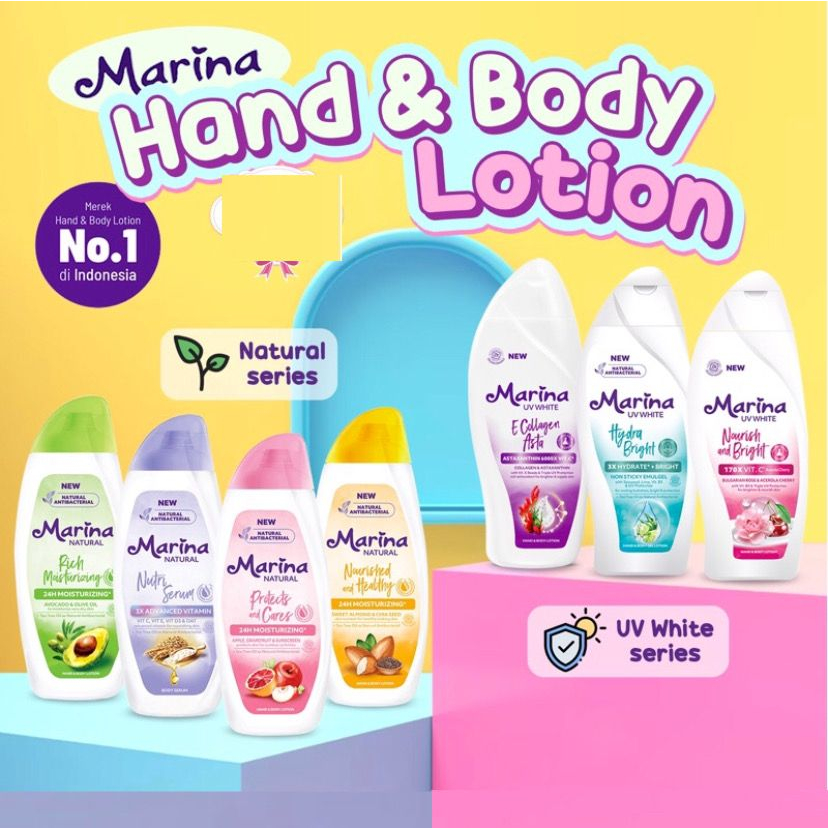 Jual MARINA BODY LOTION SERIES | Shopee Indonesia
