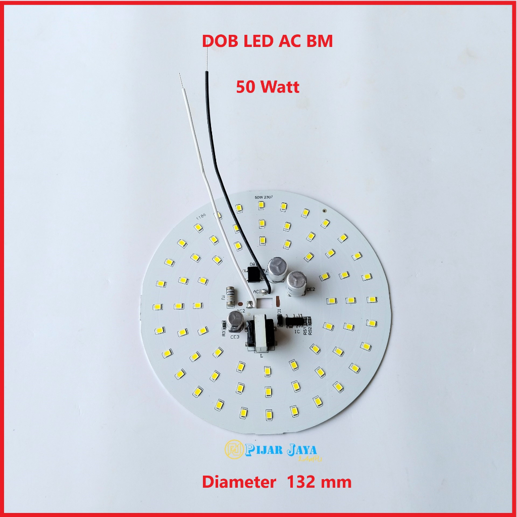 Jual PCB LED AC BM Watt Lengkap 5 7 9 12 15 18 20 25 30 40 50 Watt DOB ...