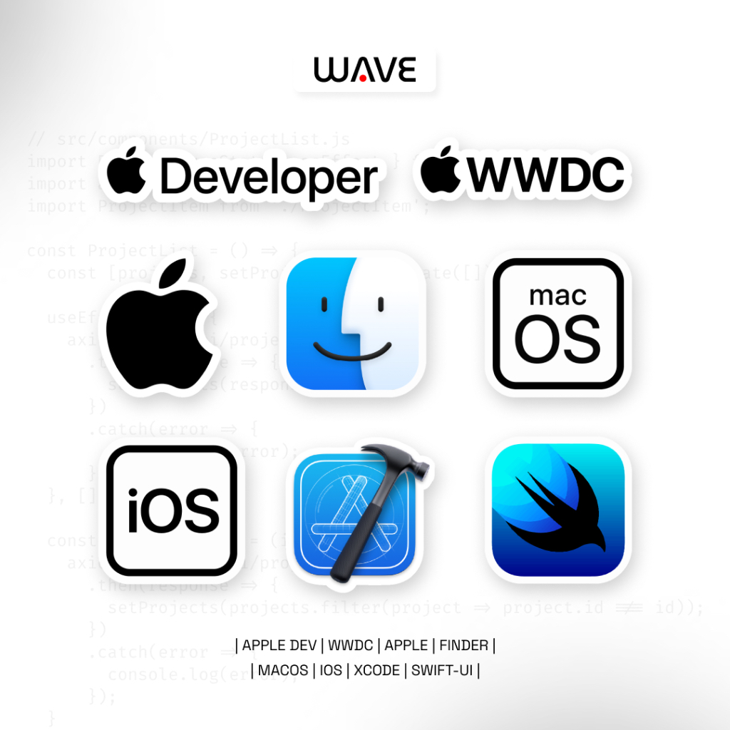 Jual Cutting Sticker Vinyl IT Apple Programming Waterproof - Finder | XCode | Swift Ui | iOS ...