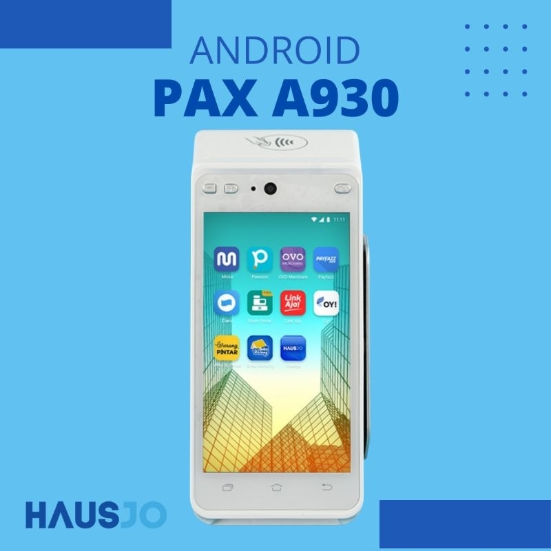 Jual EDC Android Mini ATM Hausjo PAX A930 | Shopee Indonesia