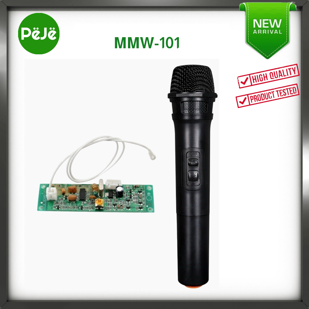 Jual MMW-101 Modul Microphone Wireless/Single untuk Kit Amplifier ...