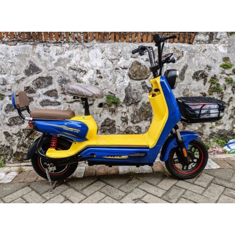 Jual NEW ARRIVAL SEPEDA LISTRIK EXOTIC REVOLVE BATRE 48V 12AH ...
