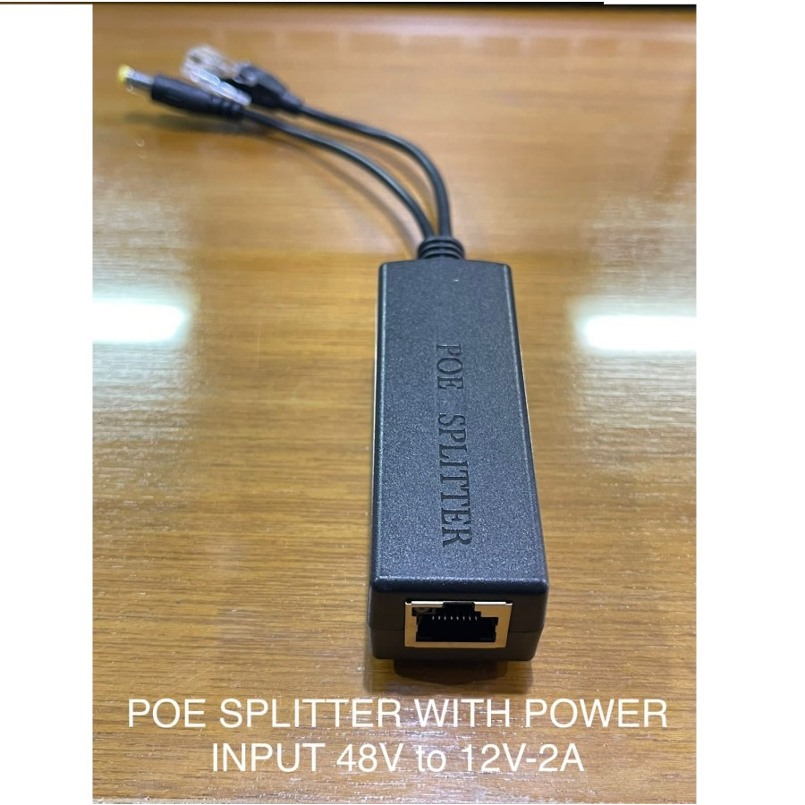 Jual PoE Splitter 48V / Power Over Ethernet Adaptor 48V | Shopee Indonesia