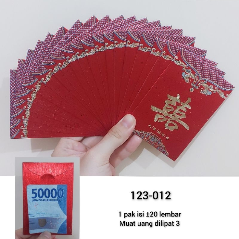 Jual Angpao Wedding Mini, Angpao Pernikahan Shuang Xi | Shopee Indonesia