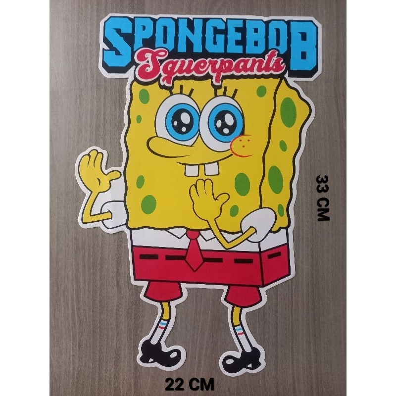Jual STIKER SPONGEBOB VINYL UKURAN BESAR | Shopee Indonesia