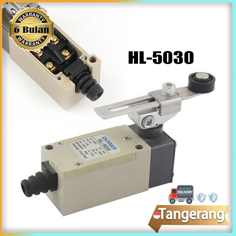 Jual Omron Limit Switch HL-5030 Roda Adjustable Lever | Shopee Indonesia