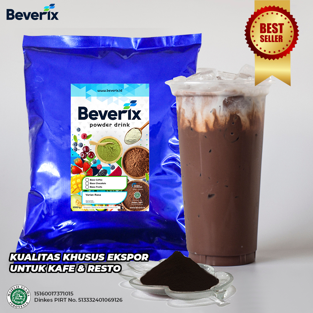 Jual BEVERIX Bubuk Minuman Cokelat Premium Rasa Choco Oreo 1 Kg Serbuk ...