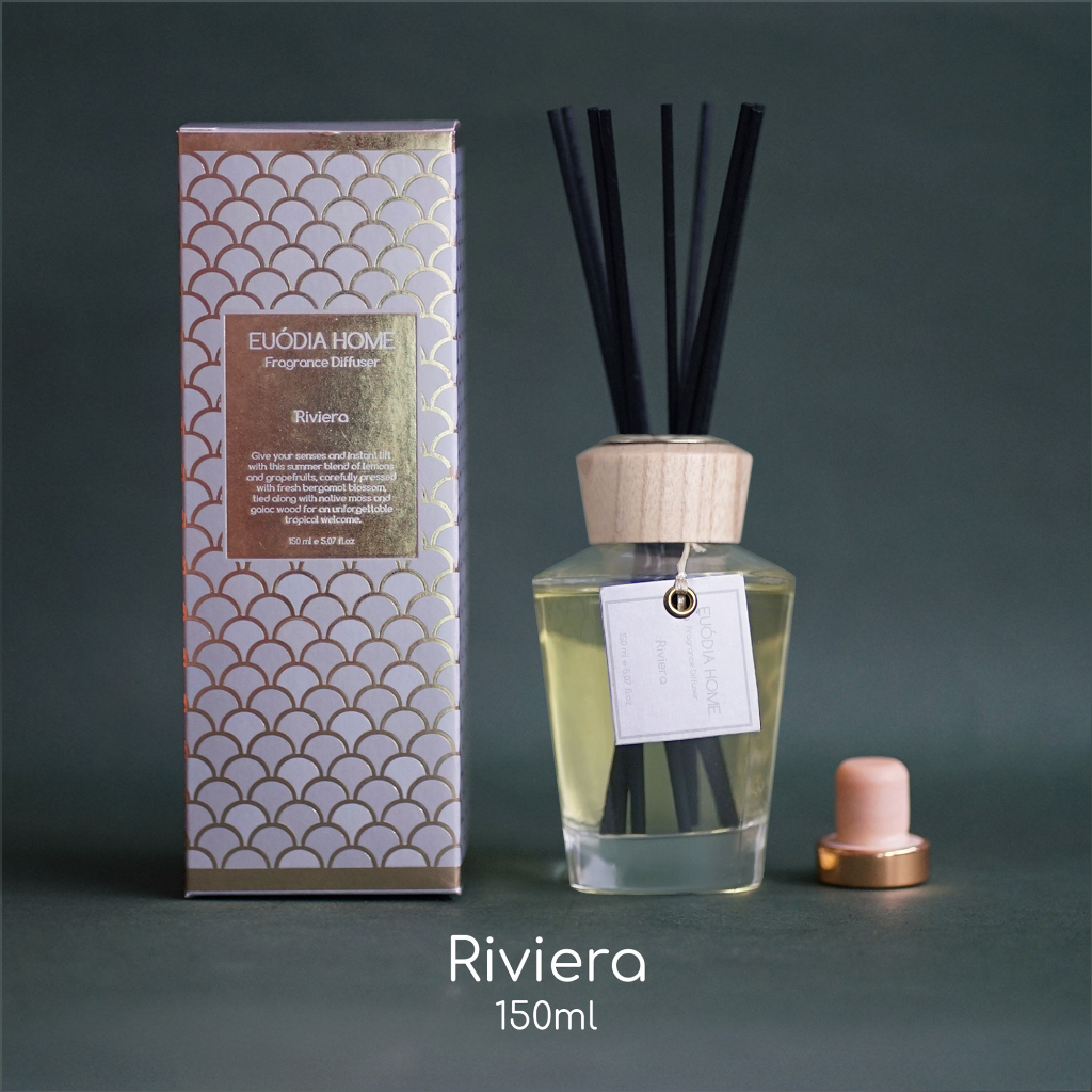Jual Euodia Home Riviera Fragrance Diffuser 150 ml - Aromaterapi ...