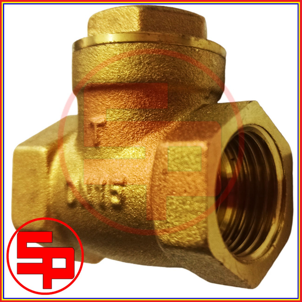 Jual Check Valve Kuningan 1/2" ( merk random ) | Shopee Indonesia