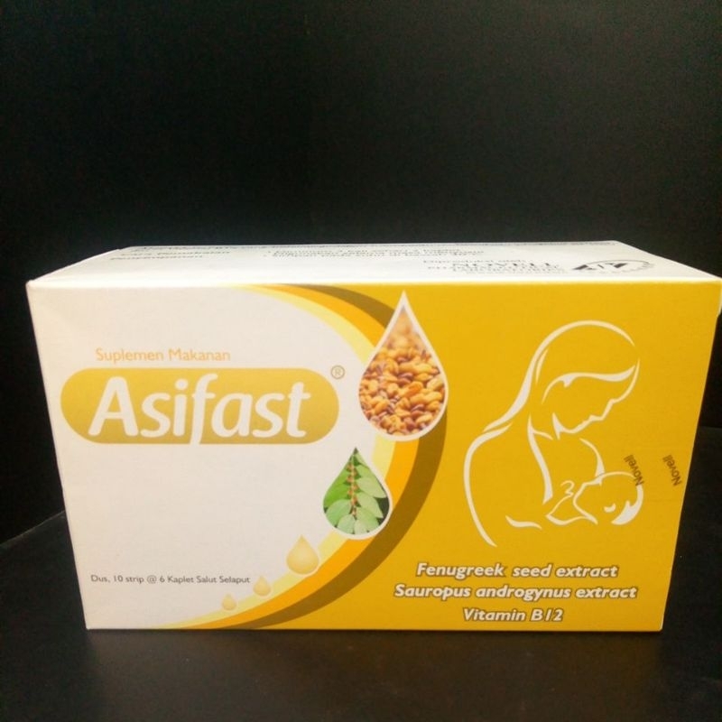 Jual Asifast / Pelancar ASI / Box / 10 Strip @ 6 Kaplet | Shopee Indonesia