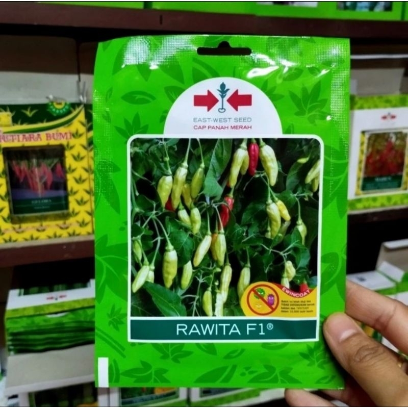 Jual rawita f1 350 butir cap panah merah benih bibit cabe cabai rawit ...