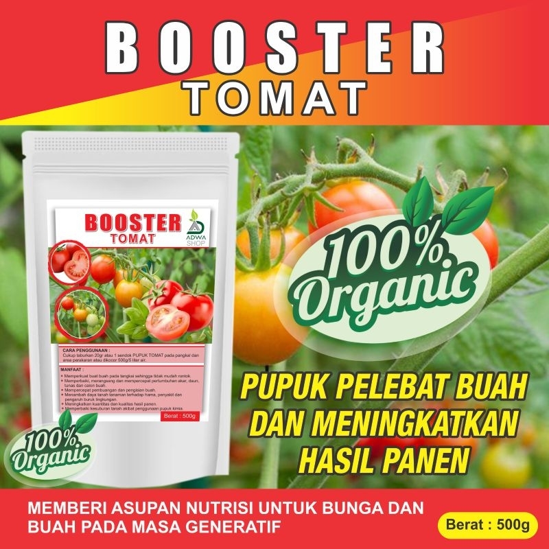 Jual pupuk organik booster tomat 500g | Shopee Indonesia