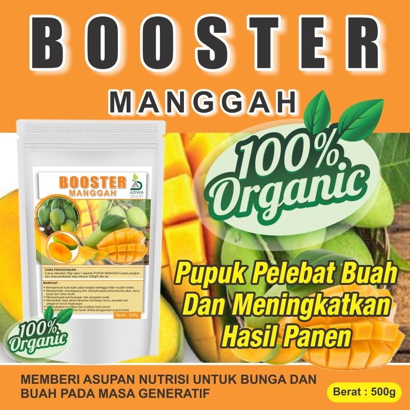 Jual pupuk organik booster manggah 500g | Shopee Indonesia