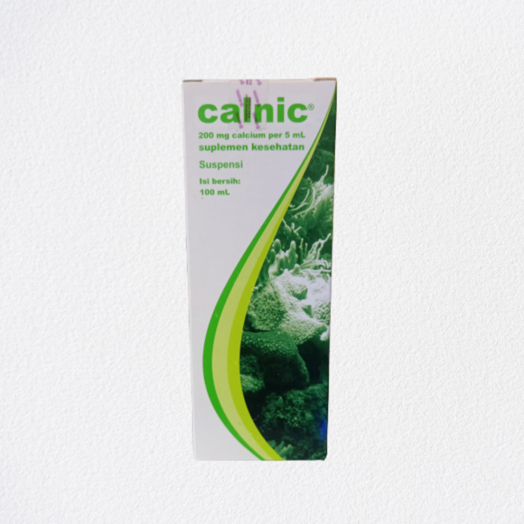 Jual CALNIC PLUS 100ML | SUPLEMEN CALCIUM UNTUK PERTUMBUHAN TULANG ...
